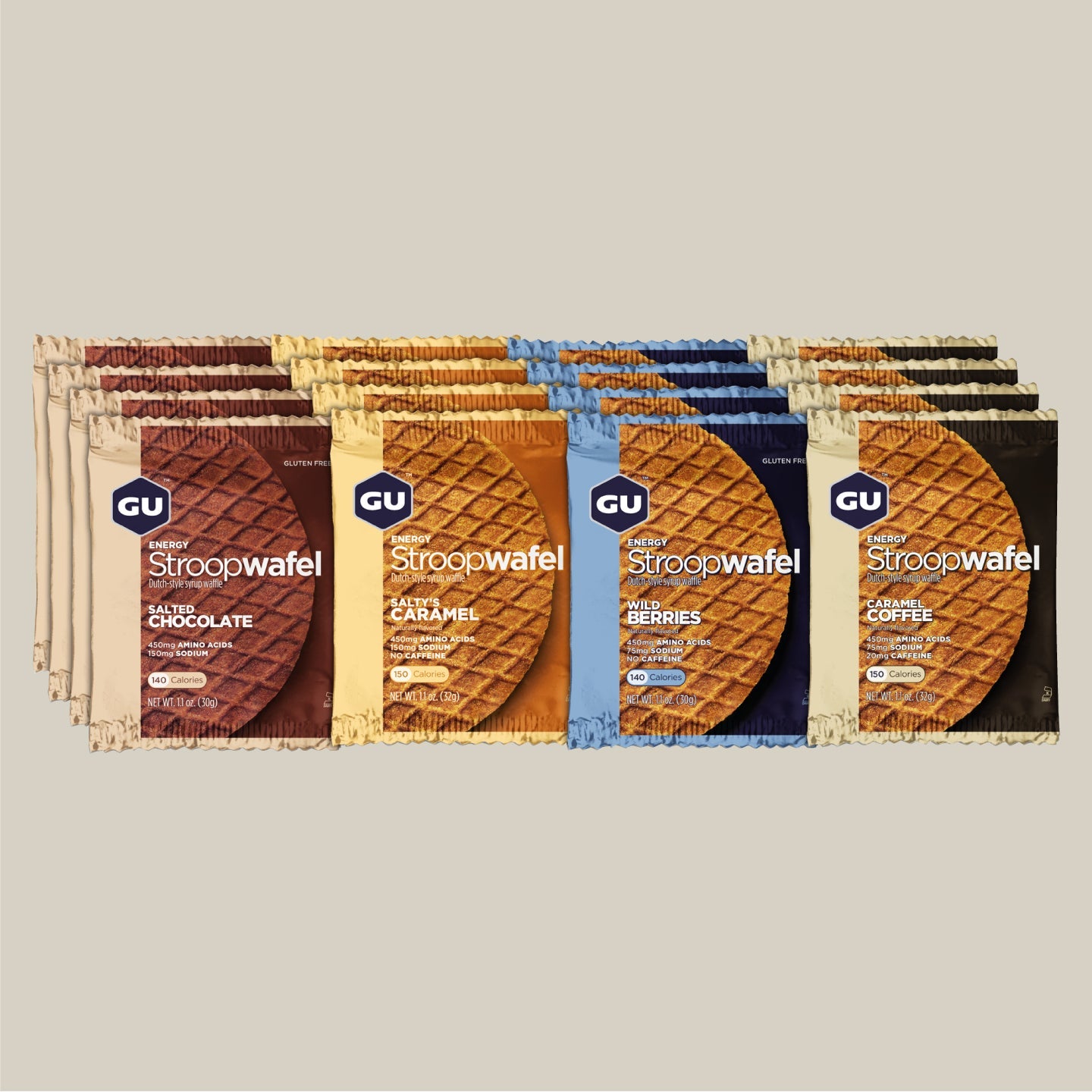 GU Energy Stroopwafel (Box of 16) – GU Energy New Zealand