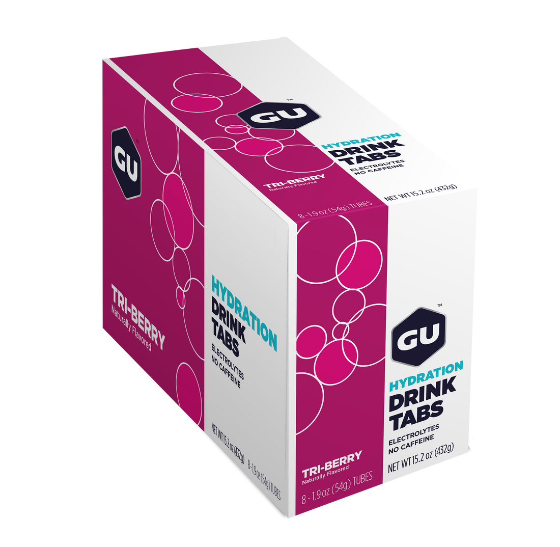 GU Hydration Drink Tablets (Box of 8 Tubes) – GU Energy New Zealand